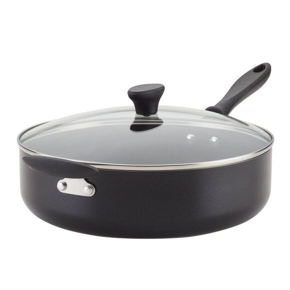 Farberware | Kitchen | Farberware Jumbo Cooker Cookware Set 6qt Black ...